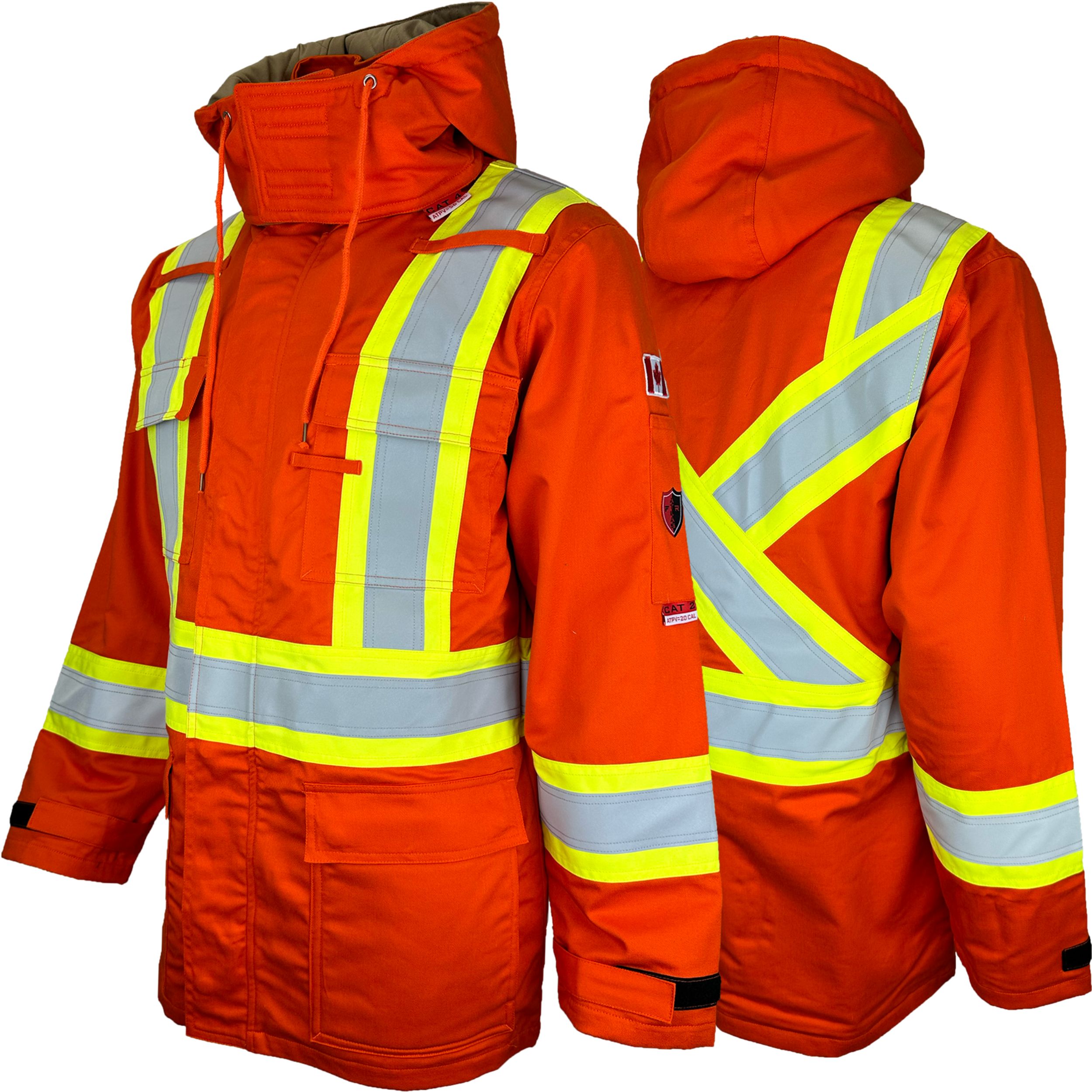 Atlas Guardian® FR/AR Men’s Coveralls – High Visibility – Heavy Duty Wear