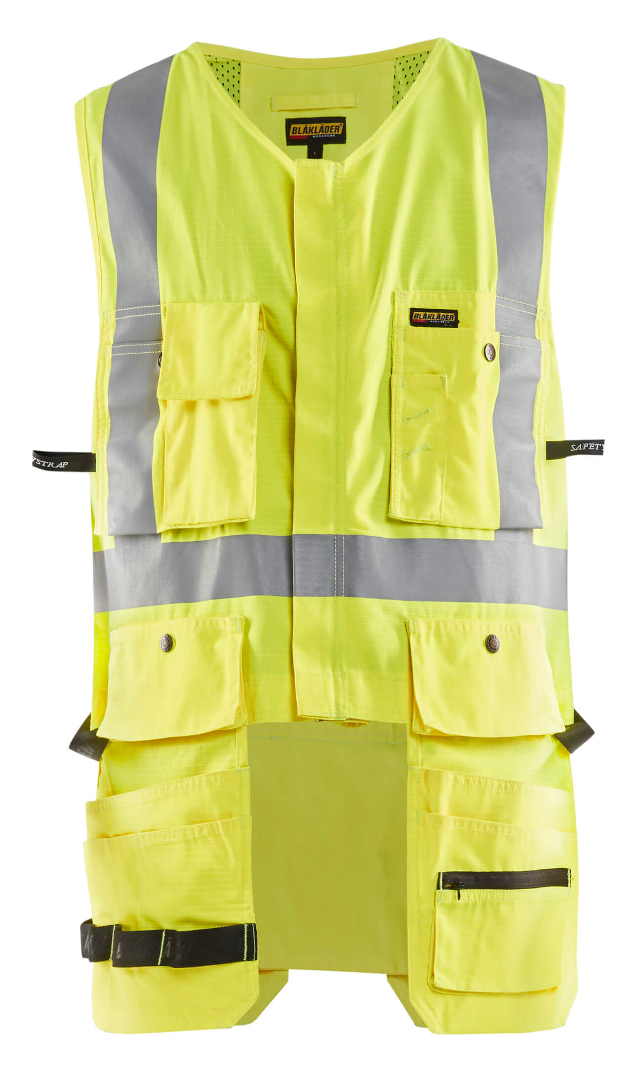 Hi-Vis Ripstop Utility Vest by Blaklader – Tough & Functional – Heavy ...