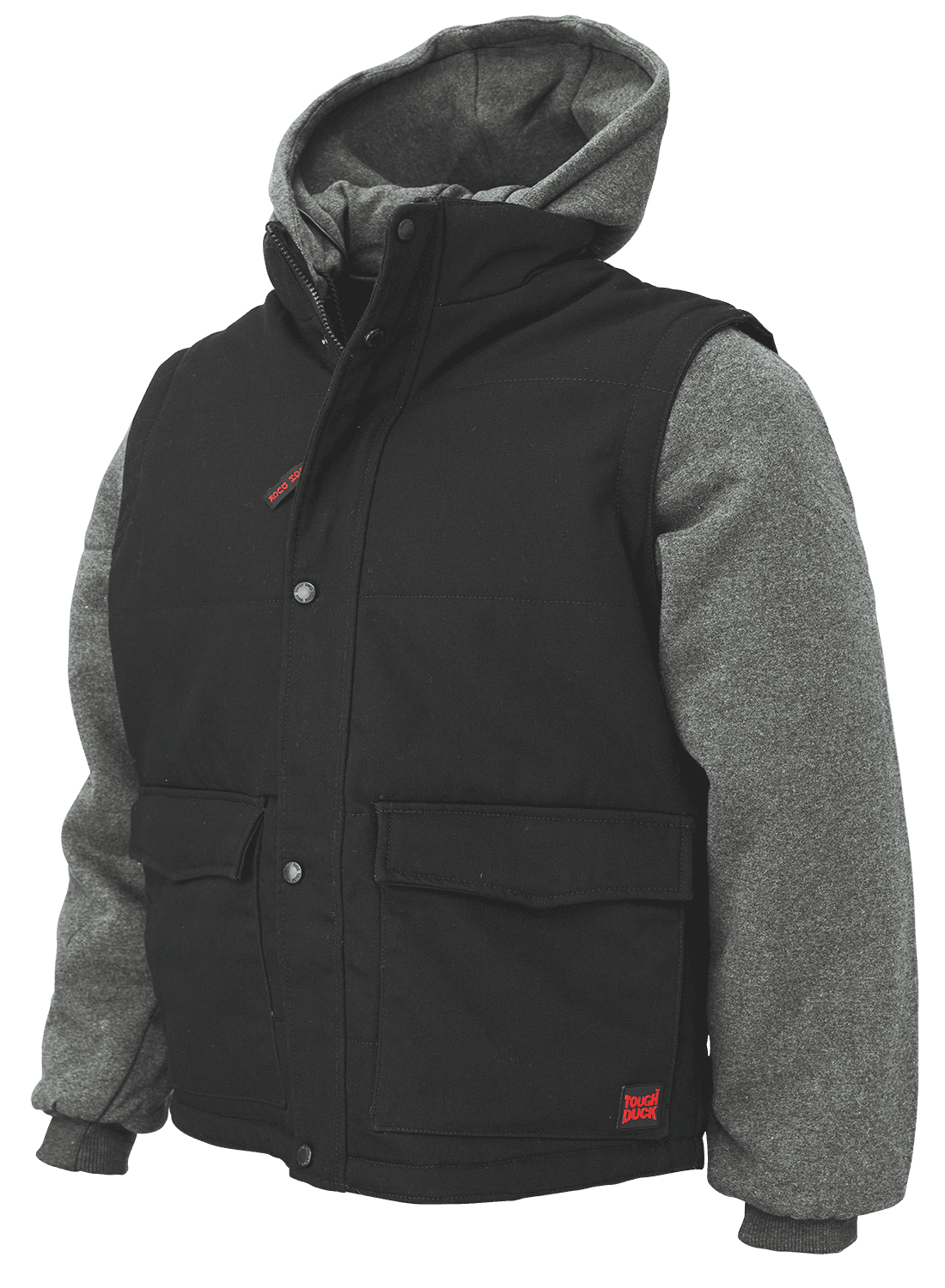 Tough Duck Zip-Off Sleeve Jacket - Versatile Comfort for All Seasons ...