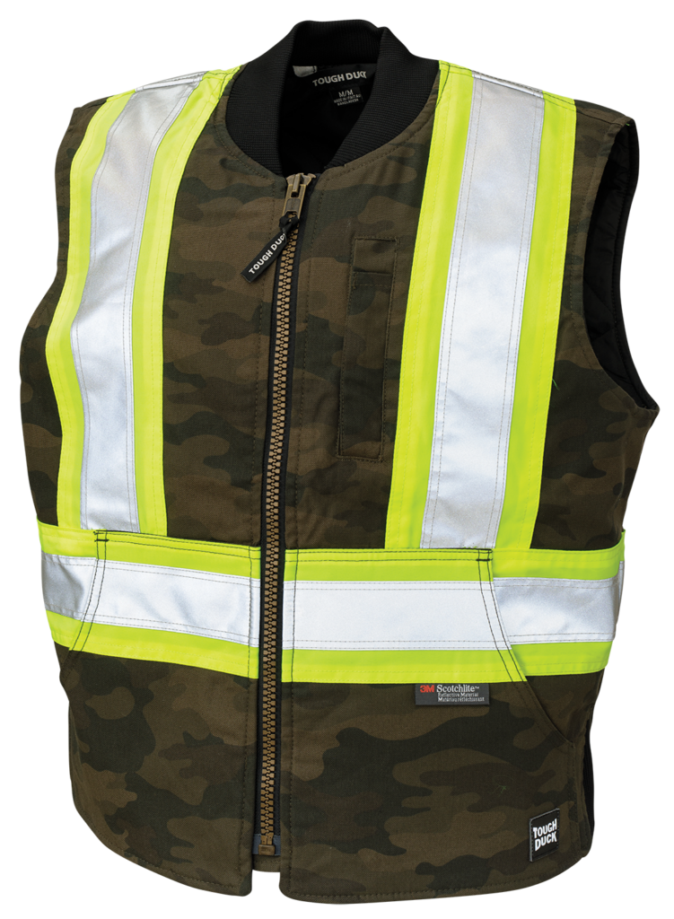 Tough Duck Camo Flex Duck Safety Vest: Comfort & Compliance – Heavy ...