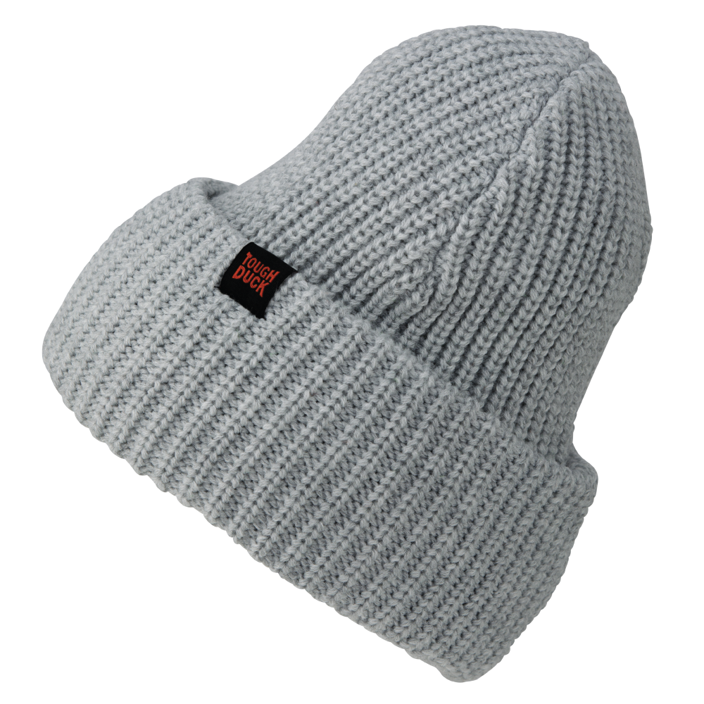 Tough Duck Thick Knit Rib Watch Cap for Ultimate Warmth – Heavy Duty Wear